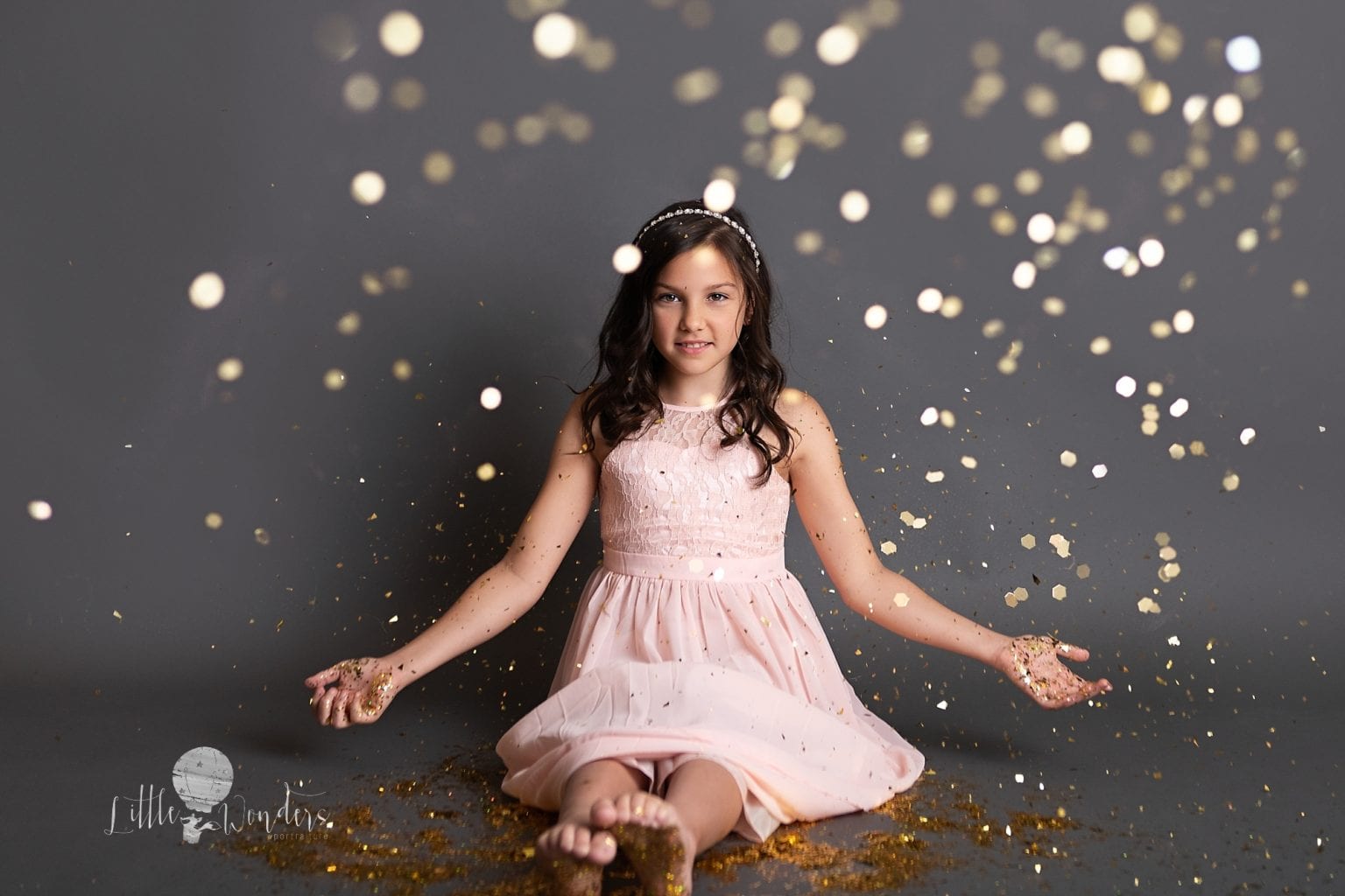 Glitter Mini Sessions in Houston, TX | Little Wonders Portraiture